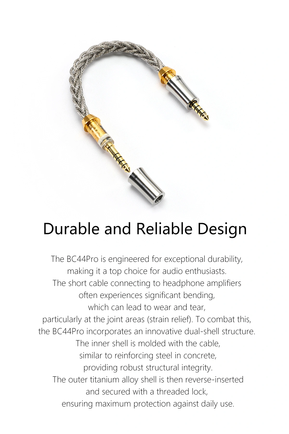 Cáp Tín Hiệu DDHIFI BC44Pro 4.4mm To 4.4mm Balanced